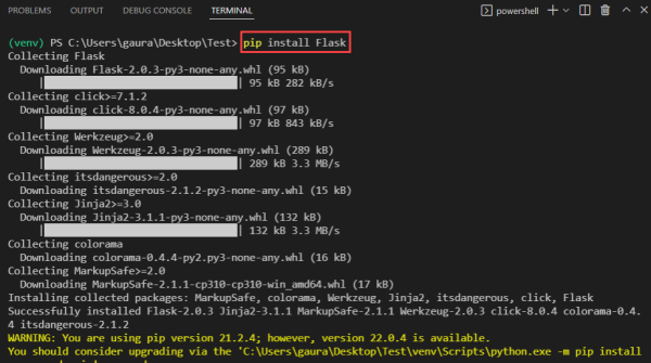 How to Install and Run Flask in VS Code - Coding Campus