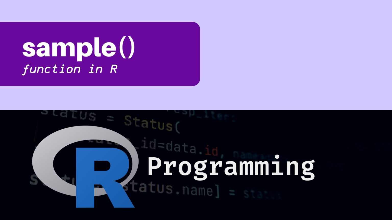 sample() Function in R - Coding Campus