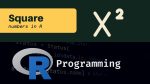 How to Calculate Square in R - Coding Campus
